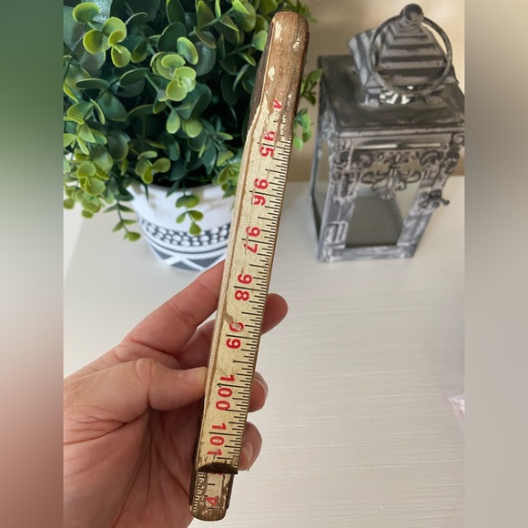 Lufkin | Other | Vintage White Lufkin Folding Ruler Rugged Brick Masons ...